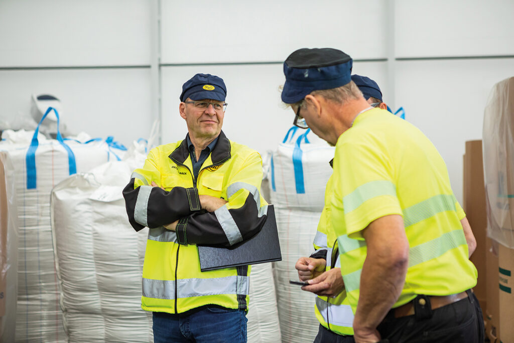 Recycled raw materials are used in film production at Rani Plast ...